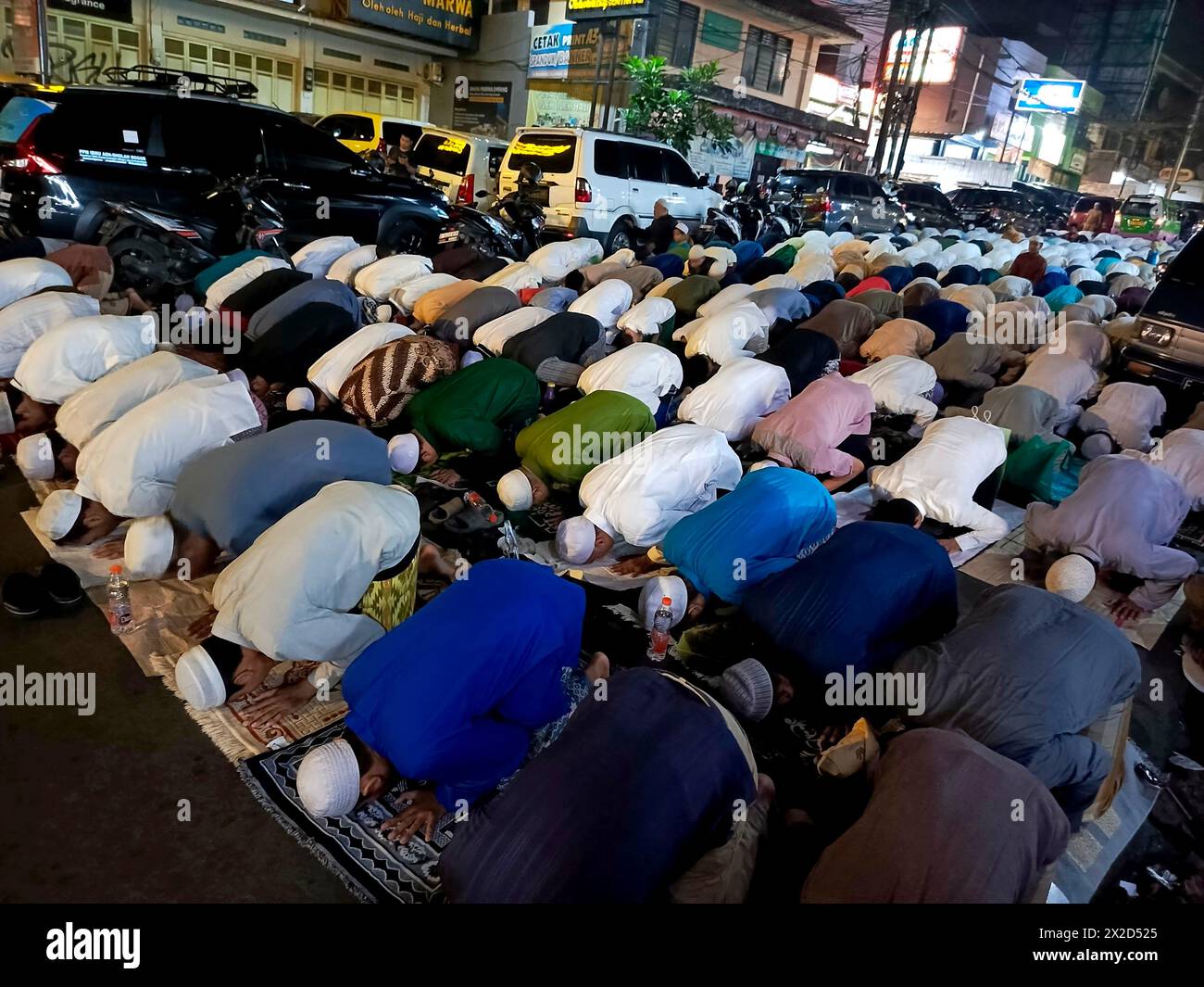 Muslims Pray in a Congregation in Bogor, West Java, Indonesia, on March ...