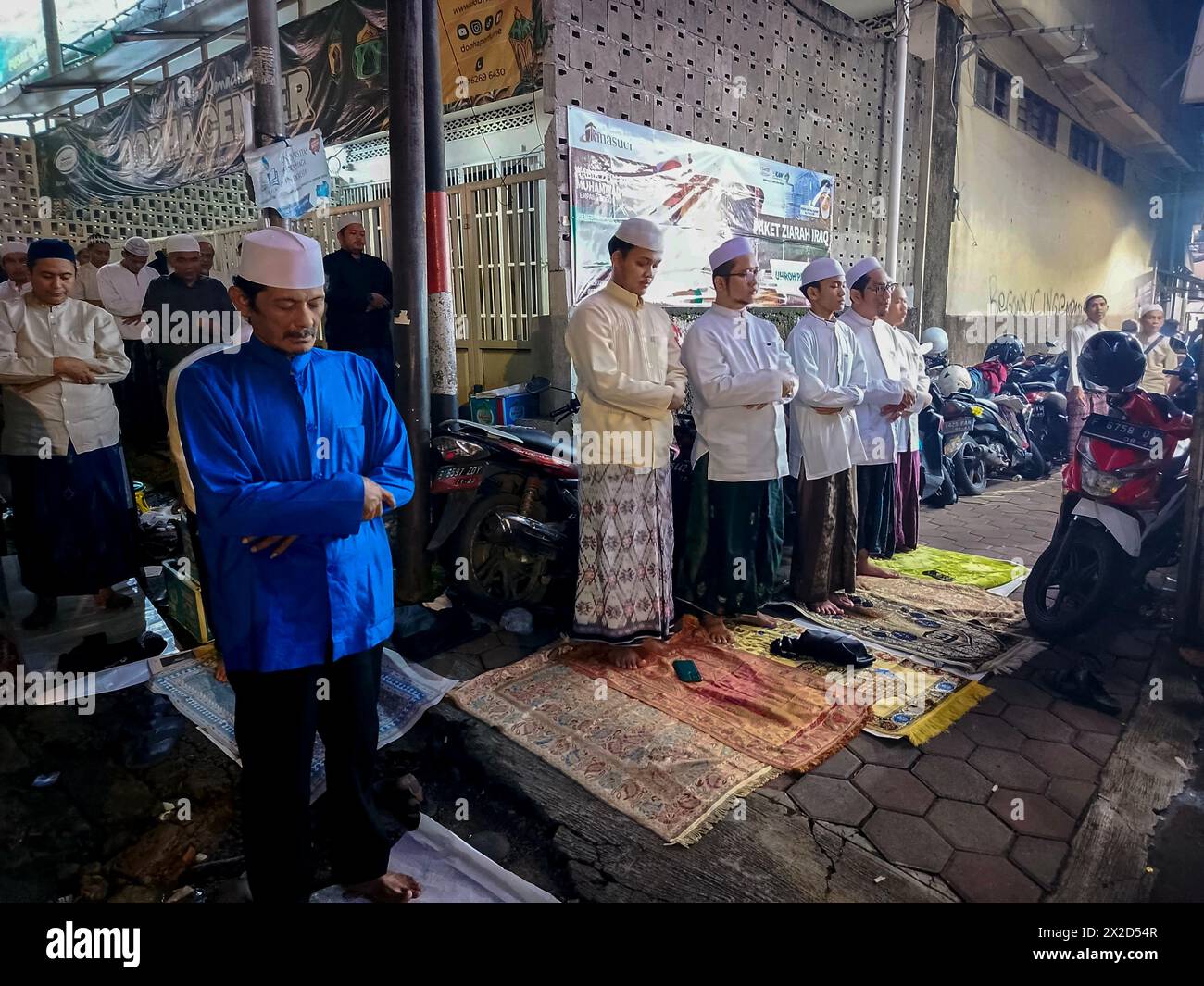 Muslims Pray in a Congregation in Bogor, West Java, Indonesia, on March ...