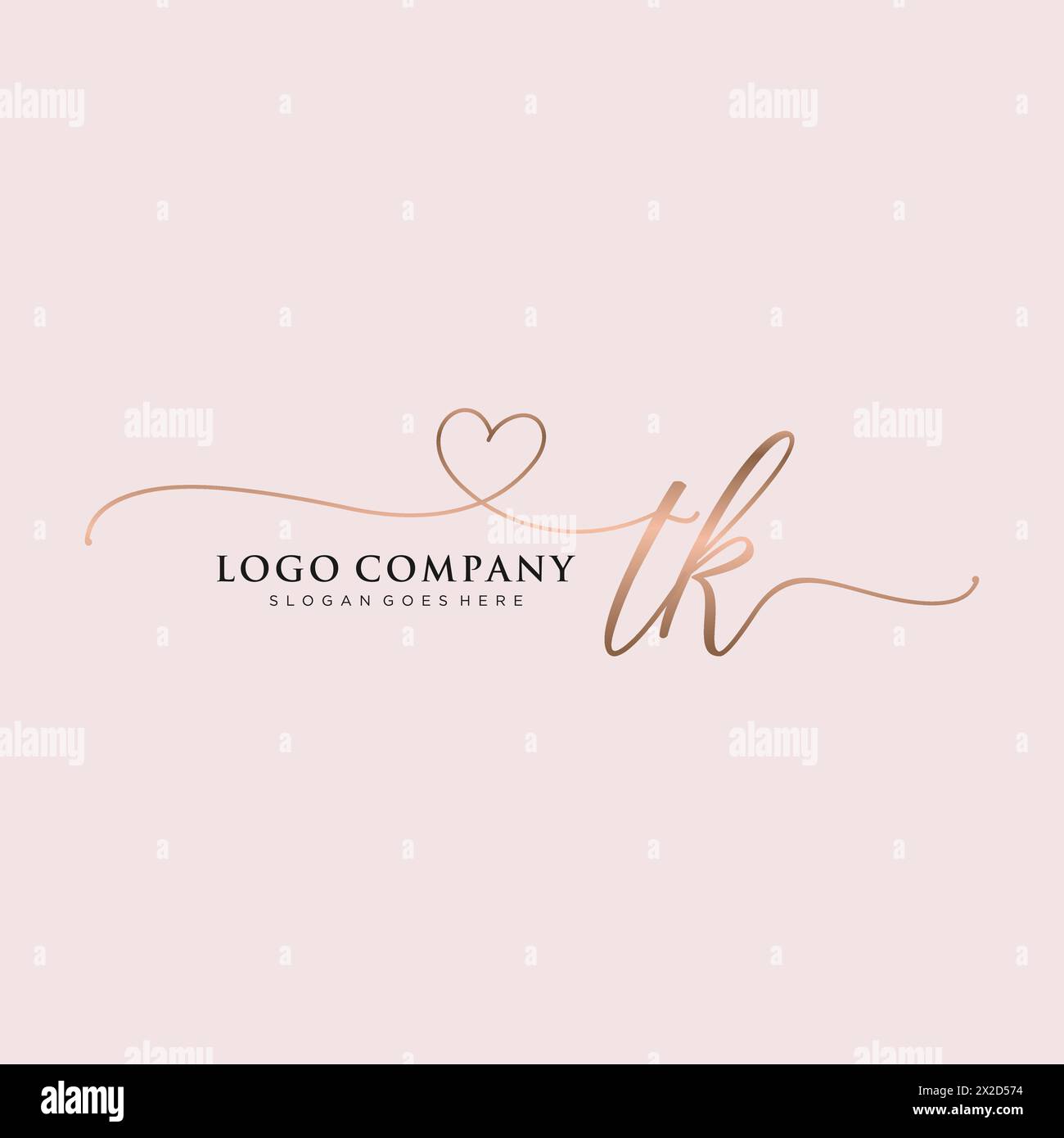 Tk monogram hi-res stock photography and images - Alamy