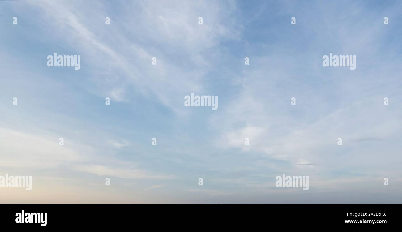 Twilight blue orange color sky gradient background Stock Photo - Alamy
