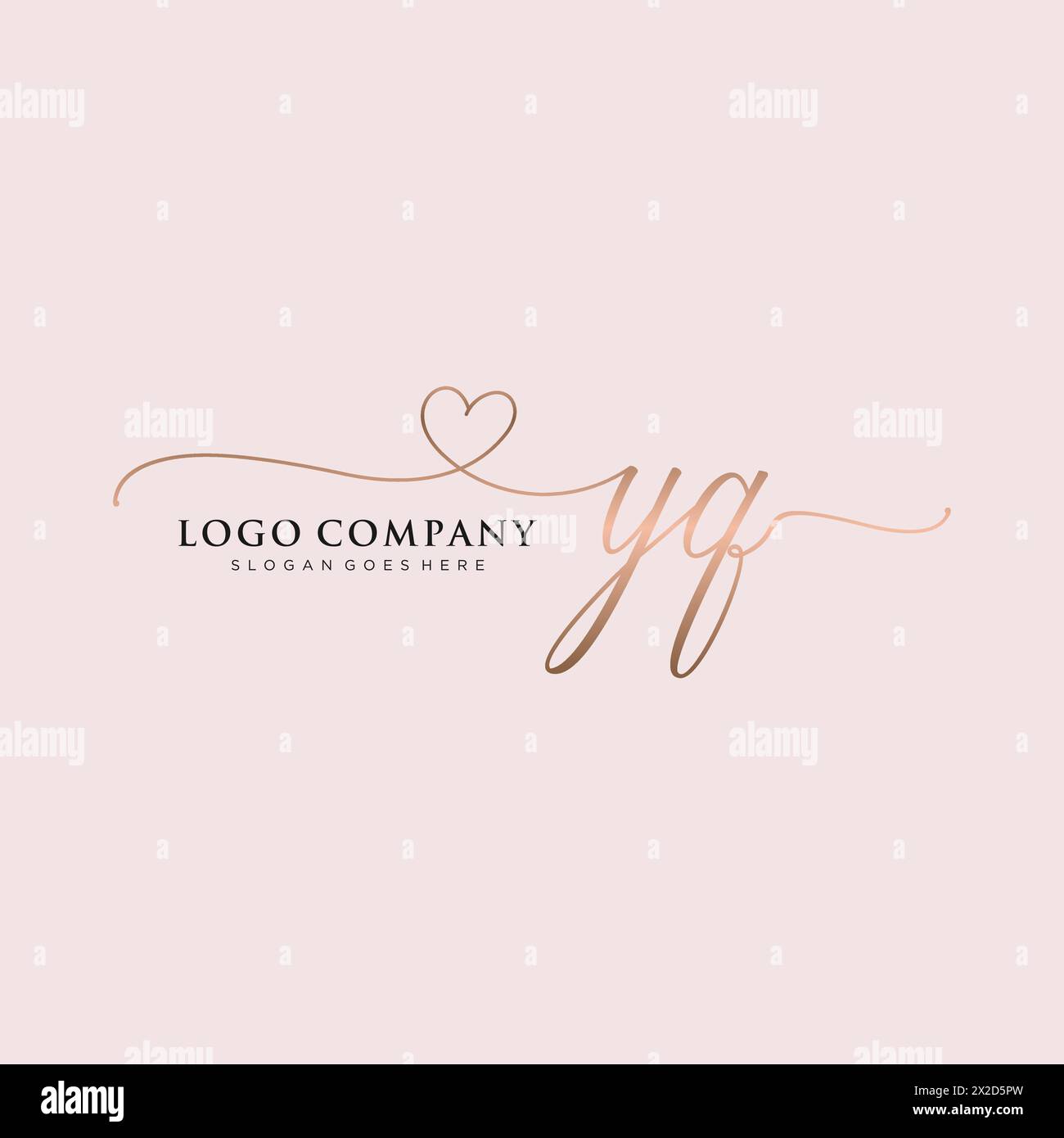 Yq monogram Stock Vector Images - Alamy