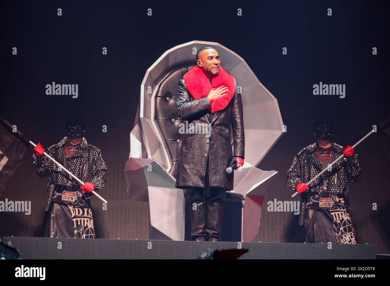 MIAMI, FL-APRIL 21: Don Omar performs during Don Omar “Back To ...