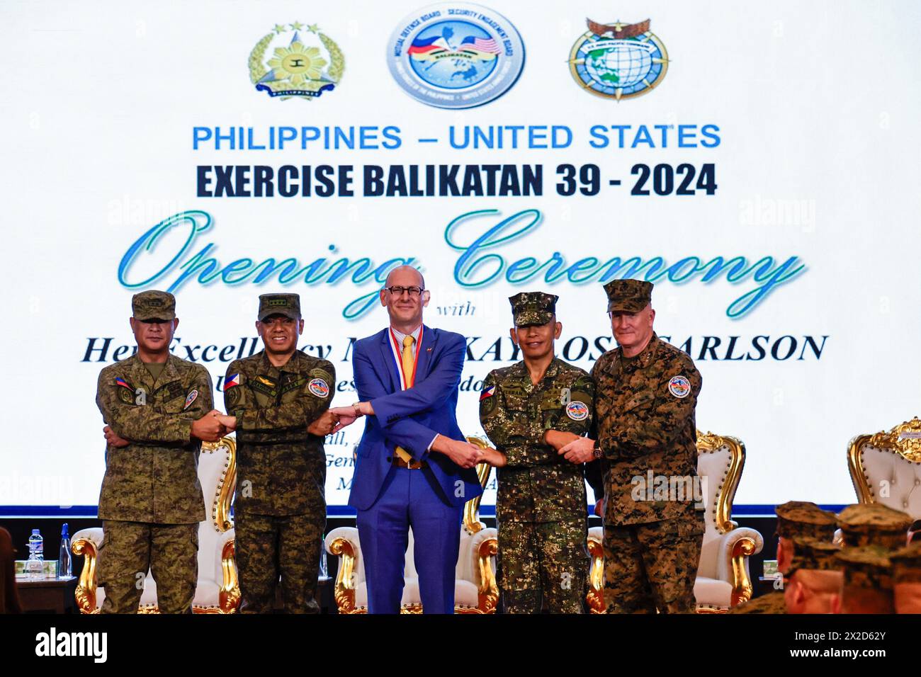 April 22, 2024, Quezon City, Quezon City, The Philippines: U.S. Embassy ...