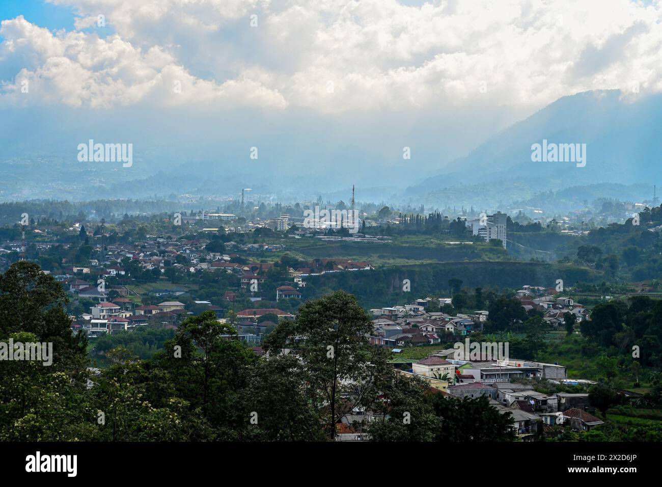 Residential Landscape in Rural Areas Stock Photo - Alamy