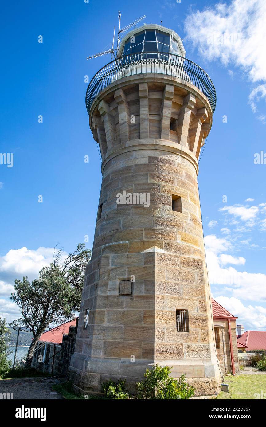 Barrenjoey lighthouse structure eon Barrenjoey headland, Palm Beach ...