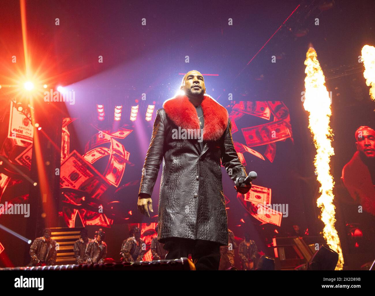 MIAMI, FL-APRIL 21: Don Omar performs during Don Omar “Back To ...