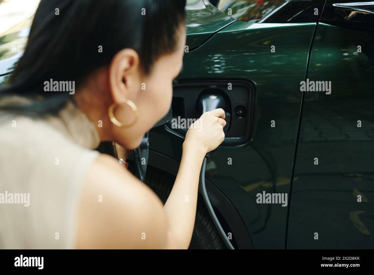 Electric car rides on hi-res stock photography and images - Alamy