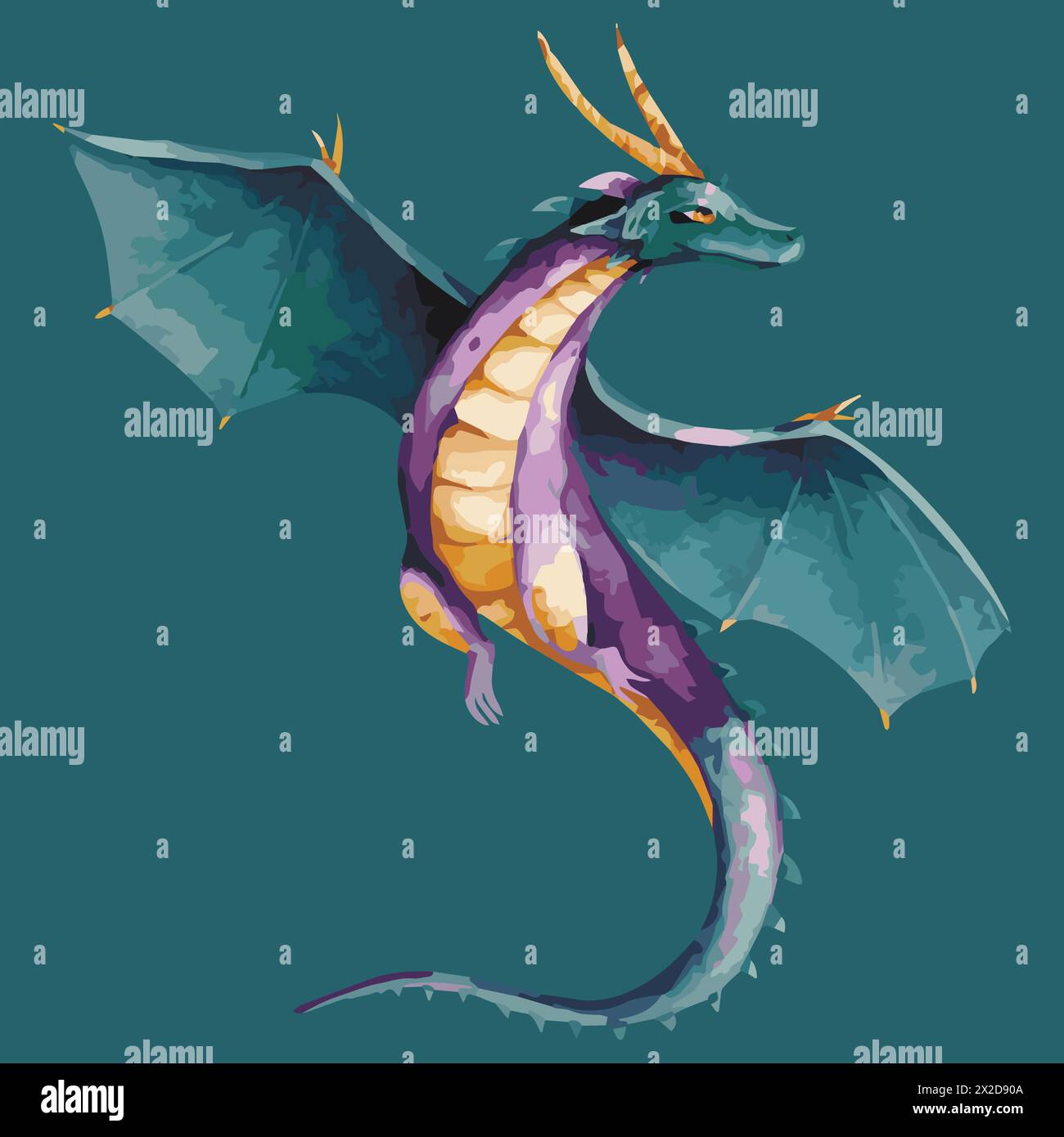 Dragon chinese legend Stock Vector Images - Alamy