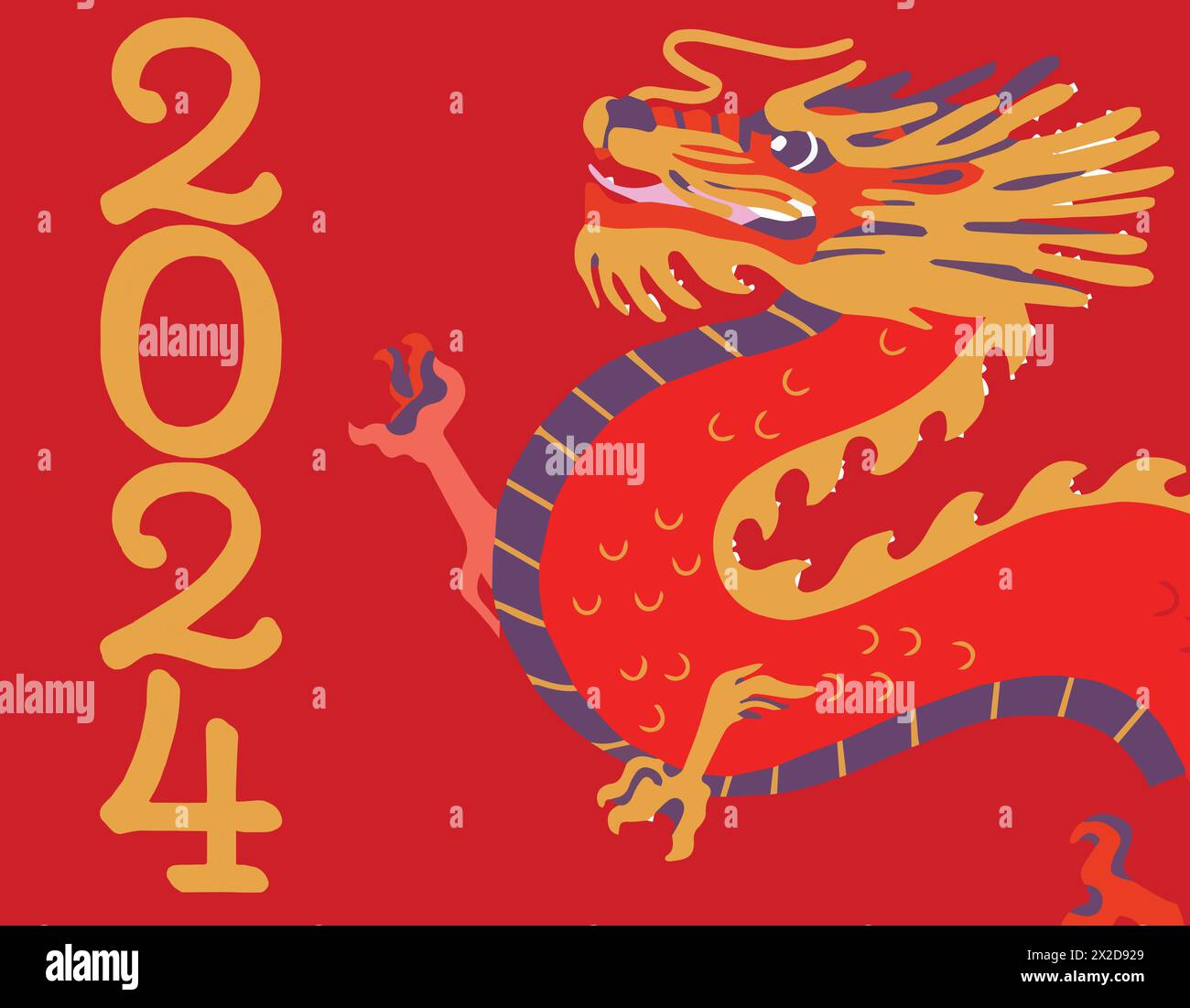 2024 dragon Stock Vector Images - Alamy