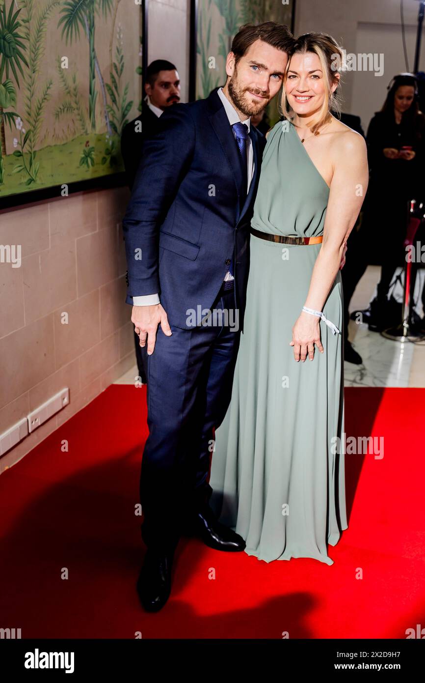 21 April 2024, Berlin: Nina Bott, actress and TV presenter, joins ...