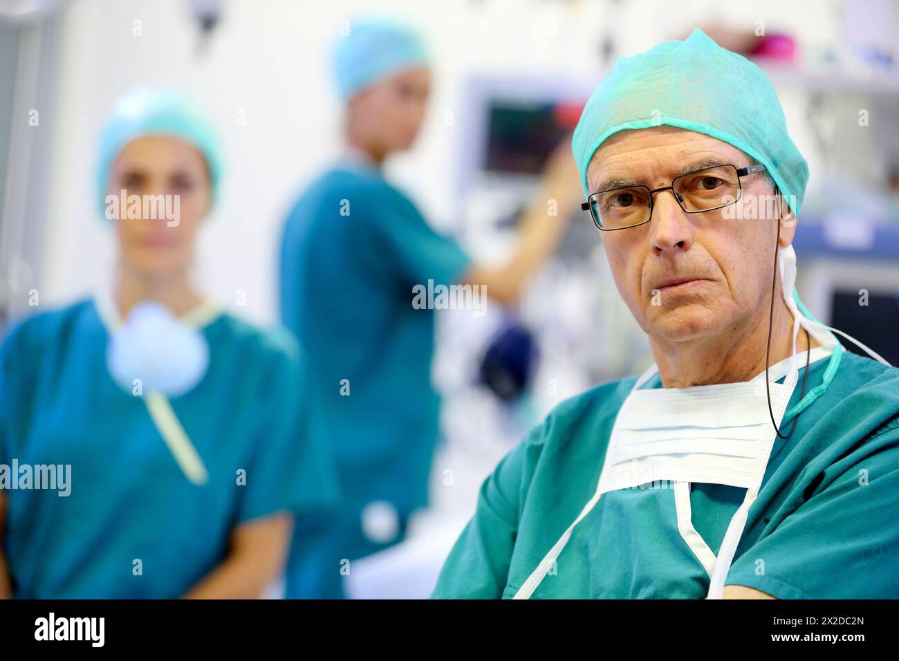 Surgeon, Surgery, Operating room, Onkologikoa Hospital, Oncology ...