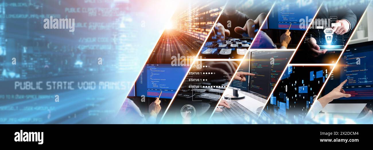 Computer Programming Coding And Ai Artificial Intelligence Software