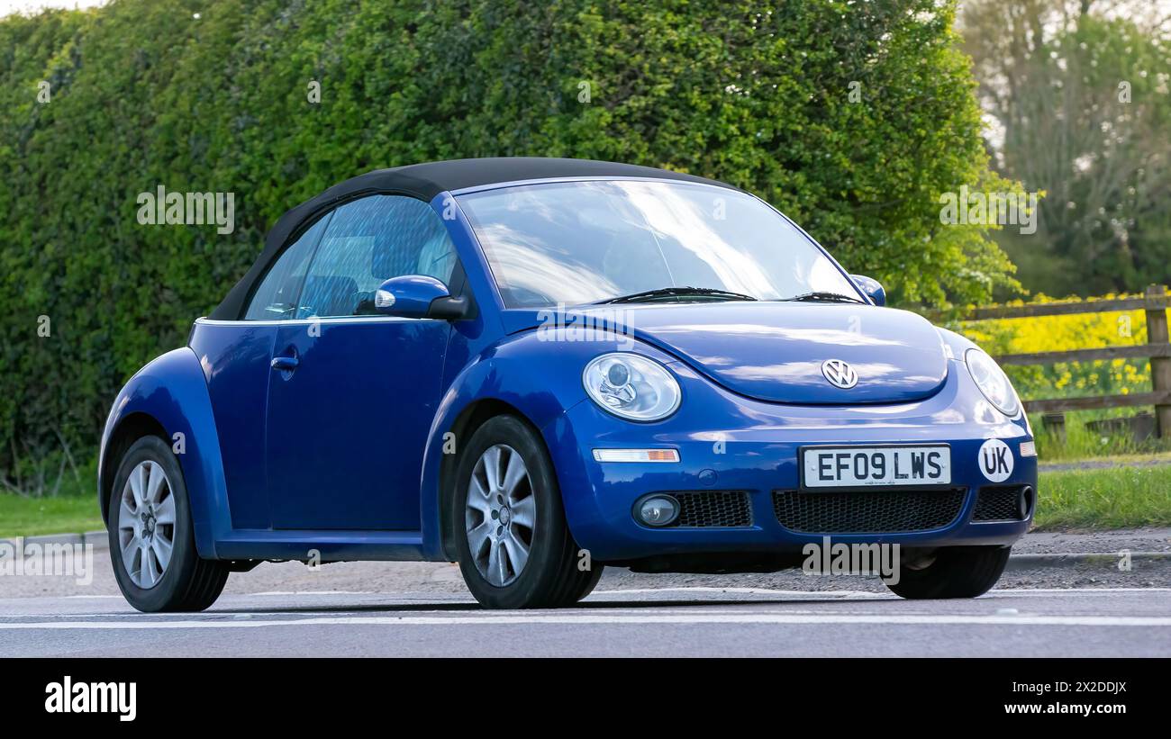 Classic beetle on road hi-res stock photography and images - Alamy