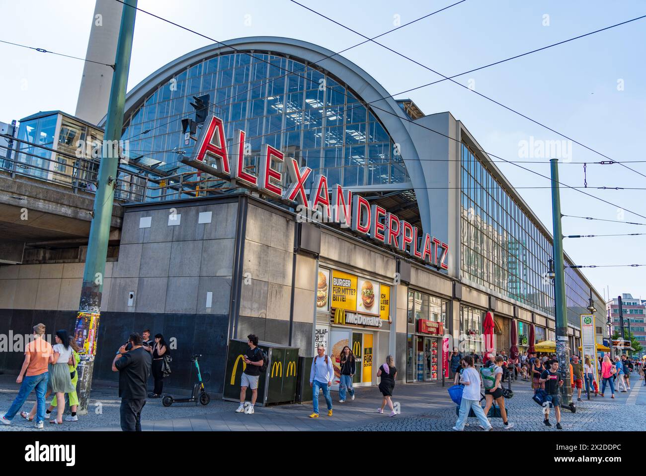 Alexanderplatz railway hi-res stock photography and images - Alamy
