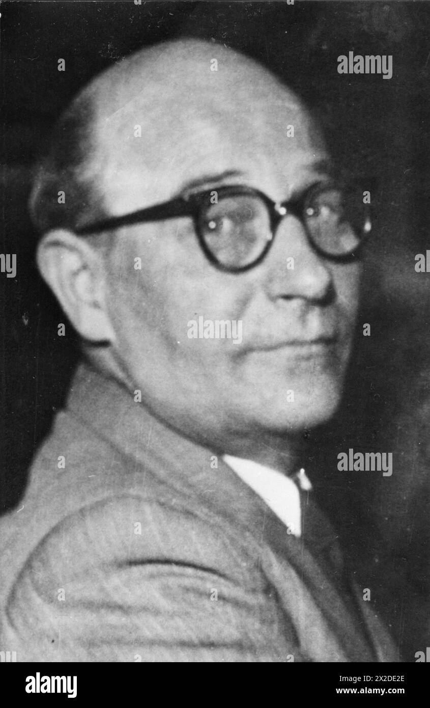 Steinhorst, Karl, German rocket scientist, during a press conference at ...