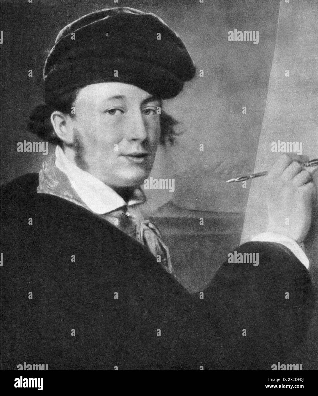 Warnek, Alexander Grigoryevich, 1782 - 1843, Russian artist (painter ...