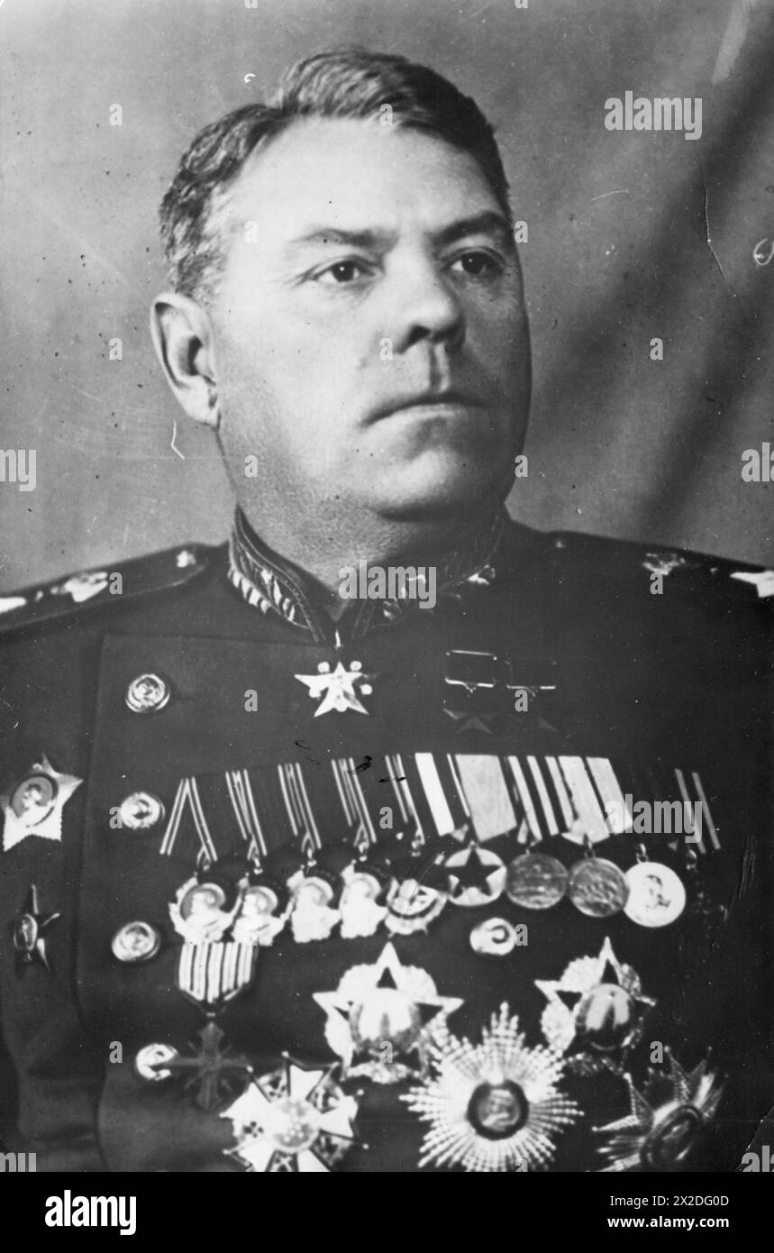 Vasilevsky, Aleksandr Mikhailovich, 30.9.1895 - 5.12.1977, Soviet ...