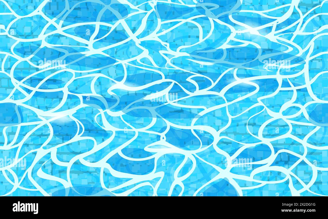 Water ripple background seamless pattern Stock Vector Image & Art - Alamy
