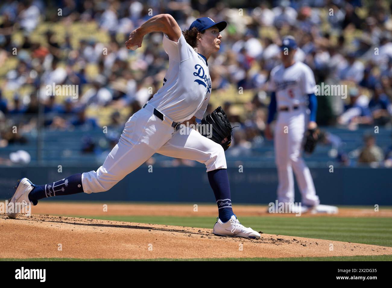 Los Angeles, California, USA. 21st Apr, 2024. Los Angeles Dodger ...
