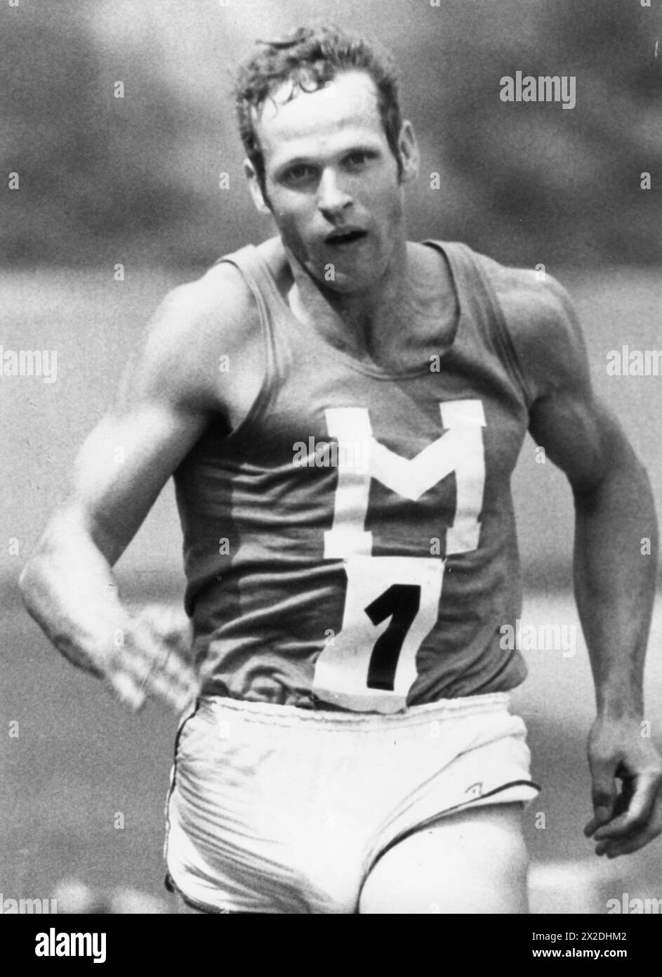 Athlete identification Black and White Stock Photos & Images - Alamy