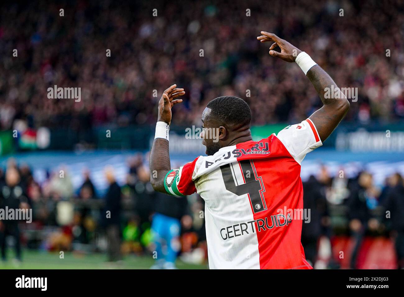 Rotterdam, Netherlands. 21st Apr, 2024. ROTTERDAM, Stadium de Kuip, 21 ...