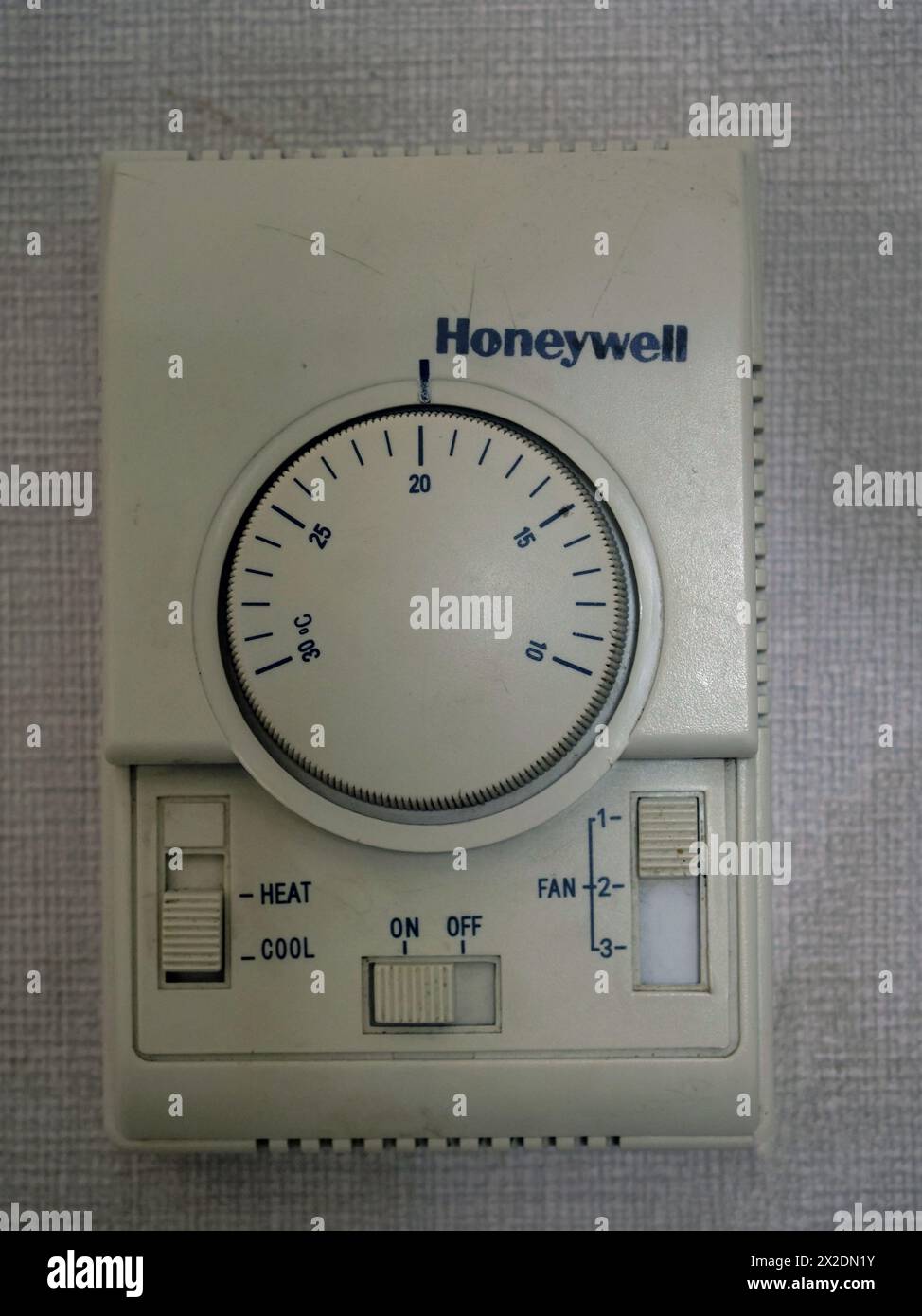 The central AC remote is attached to the wall at jakarta january 01 ...