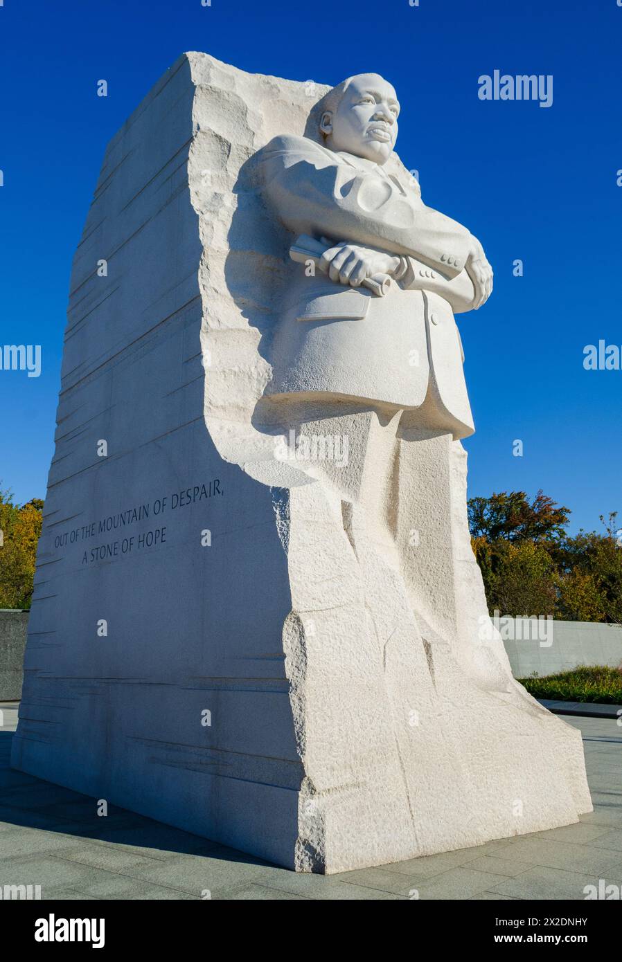 The Stone of Hope, Martin Luther King, Jr. Memorial, Memorial park in ...