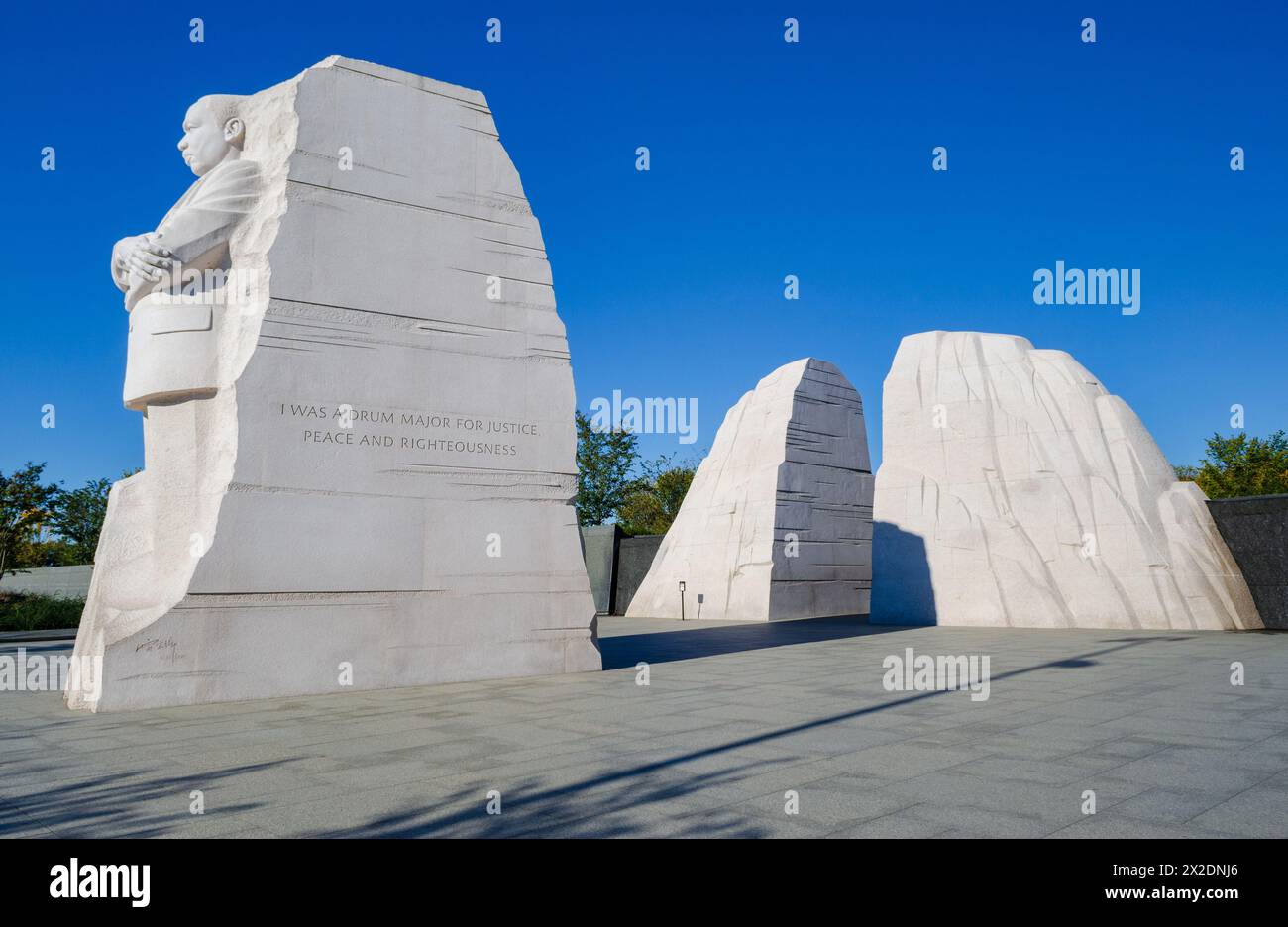 The Stone of Hope, Martin Luther King, Jr. Memorial, Memorial park in ...