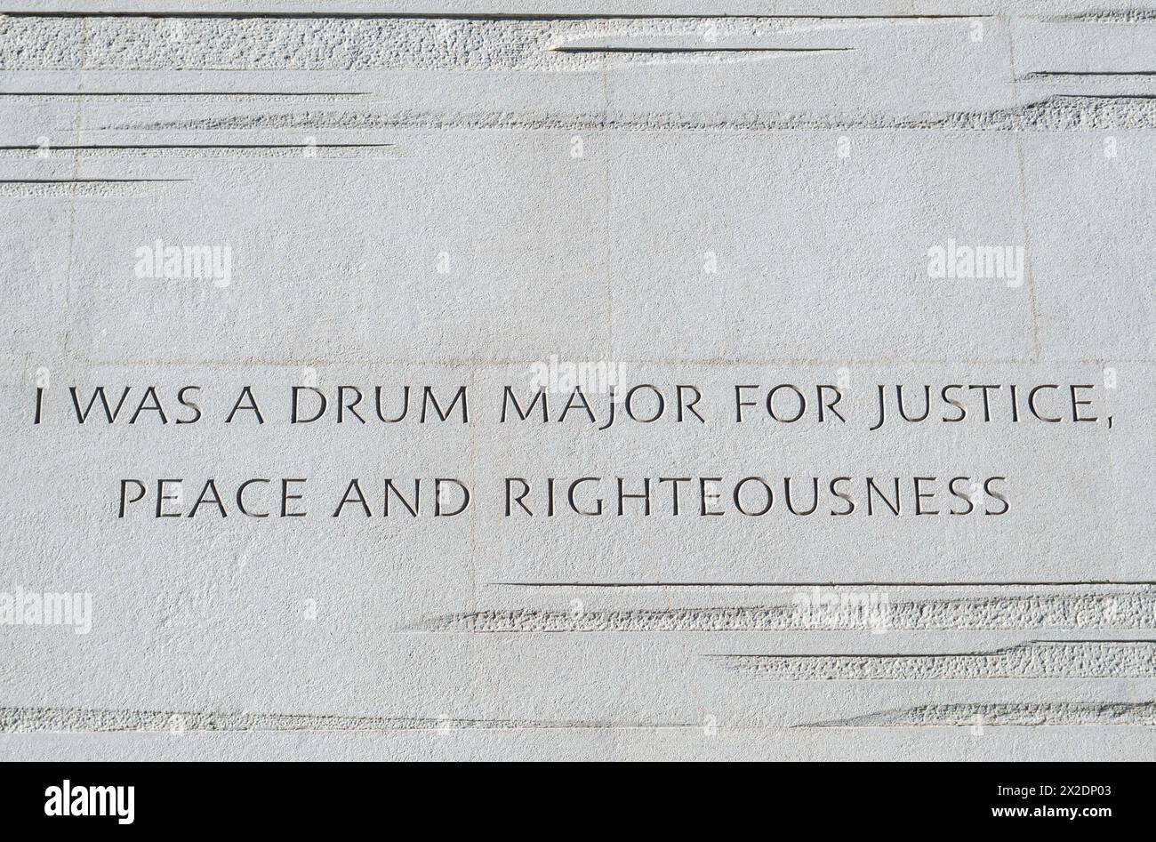 The Stone of Hope, Martin Luther King, Jr. Memorial, Memorial park in ...