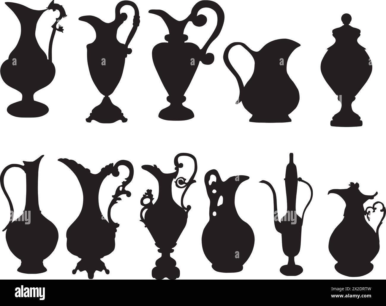 Souvenir jug Stock Vector Images - Alamy