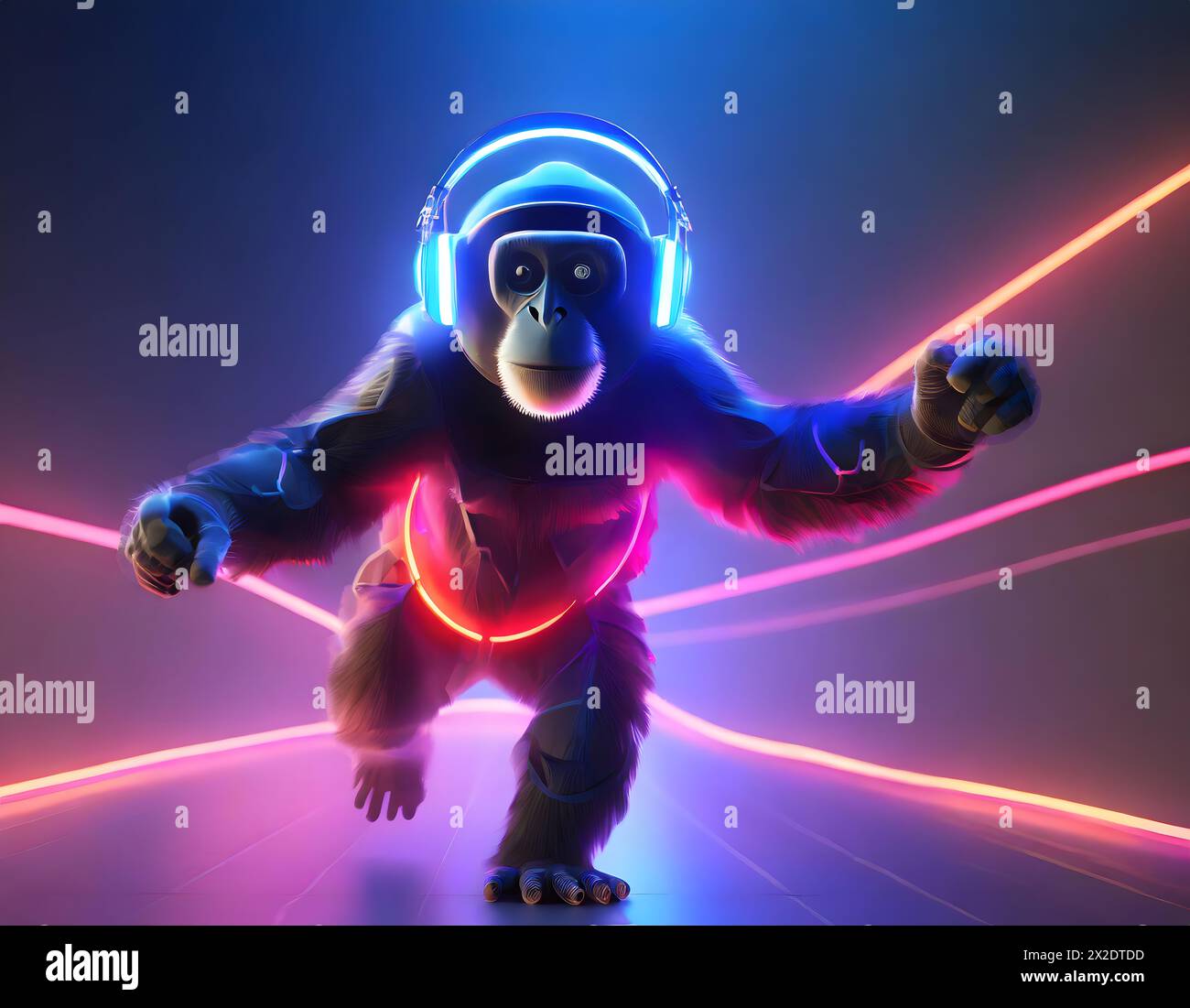 Chimpanzee abstract art hi-res stock photography and images - Alamy