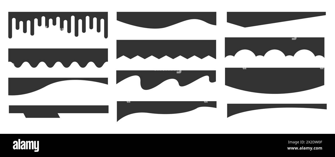 Header web separator divider higlight cover silhouette template curve ...