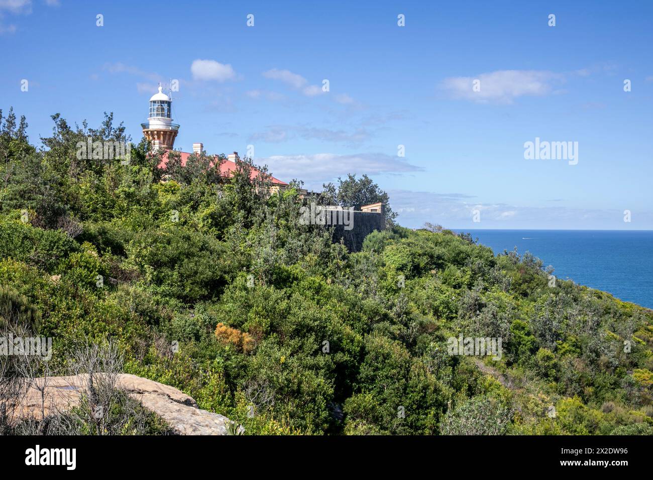 Barrenjoey Lighthouse, an operational 19th century light station on ...