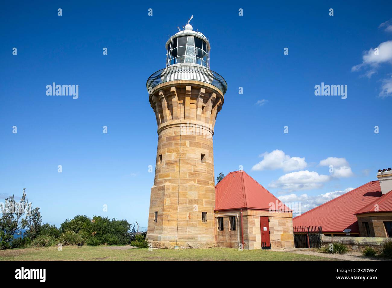 Barrenjoey Lighthouse, an operational 19th century light station on ...