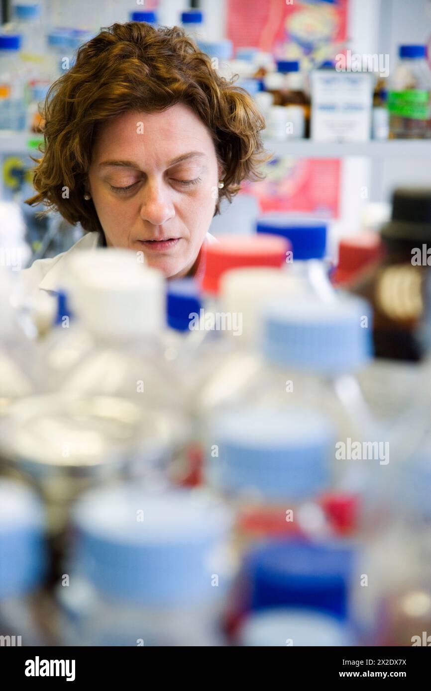 Biopharmaceutical lab, development of new therapeutic molecules based ...