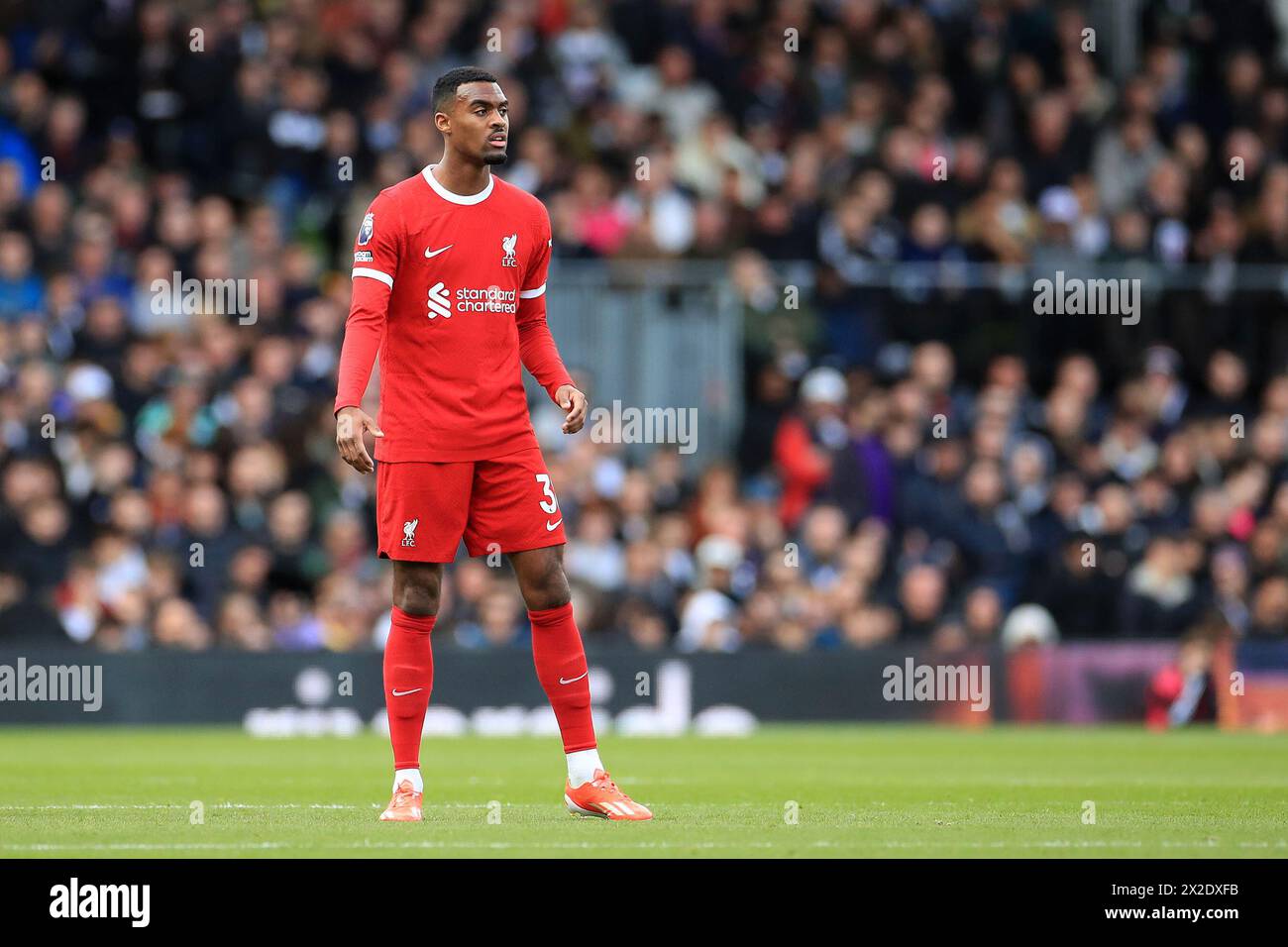 Ryan Gravenberch of Liverpool seen during the Premier League match ...