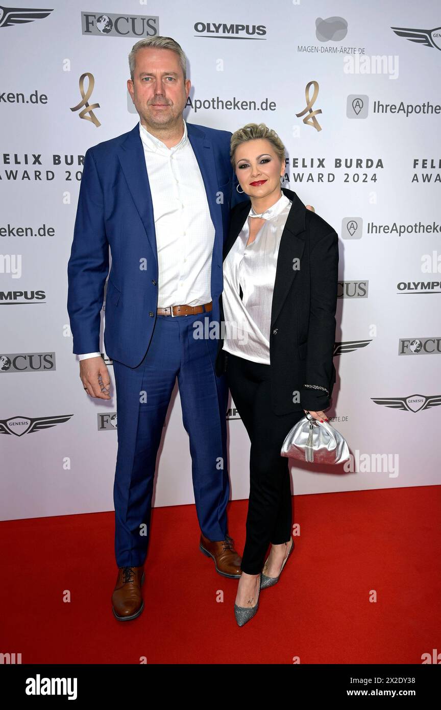 Sascha Schlichte und Alida Kurras bei der 19. Verleihung des Felix ...