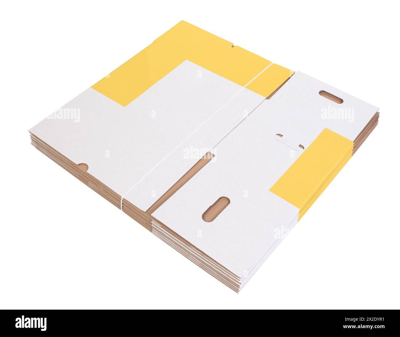 Foldable cardboard boxes used for storage moving or shipping purposes ...