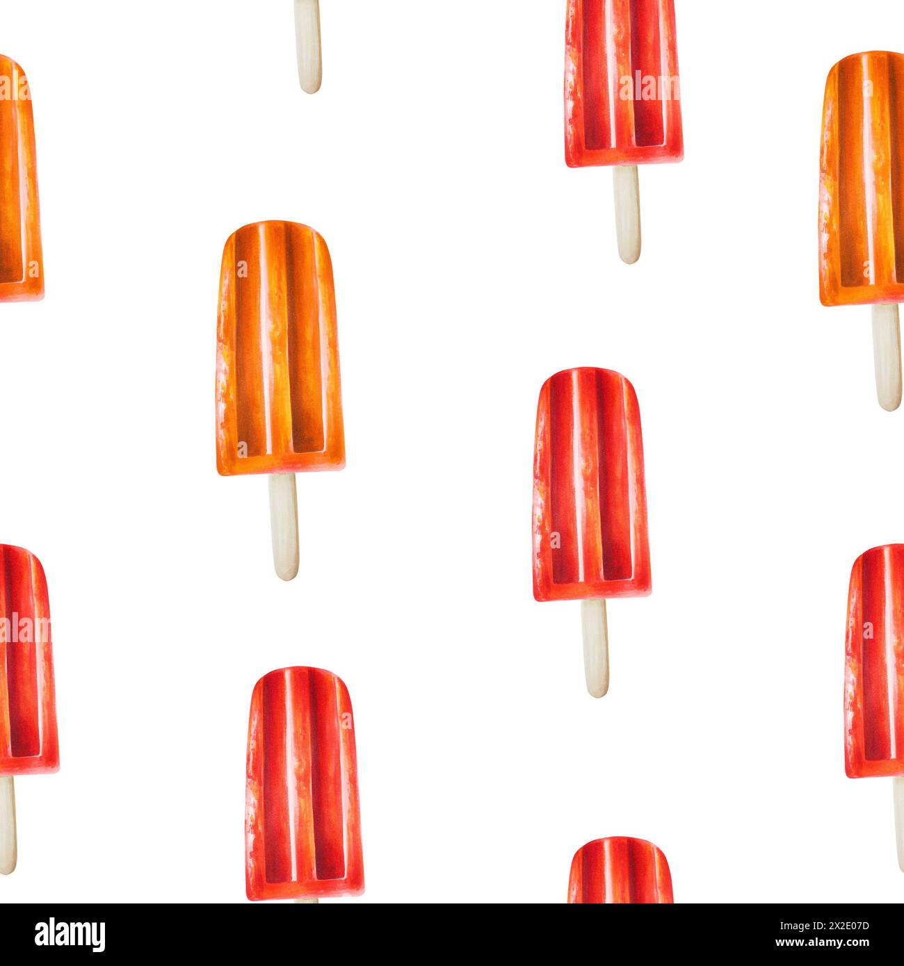 Vacation ice cream on stick Cut Out Stock Images & Pictures - Alamy