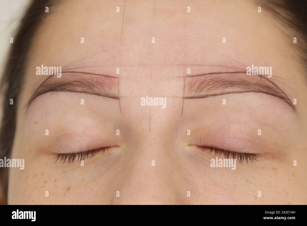 Microblading, tiny hair-like strokes to create a natural looking brow ...