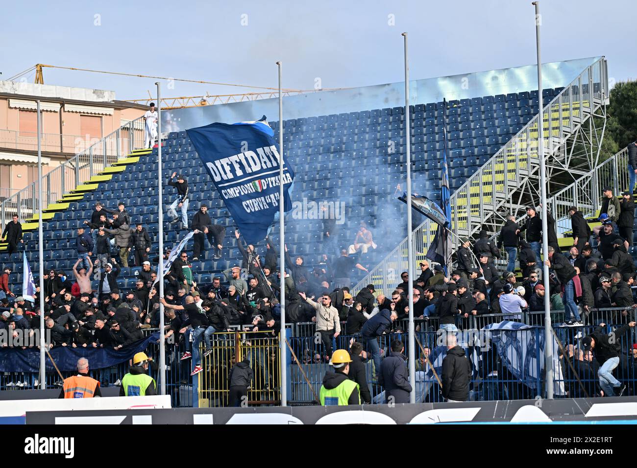 Italy, march 29 st 2024: Fans during the Italian championship Serie A ...