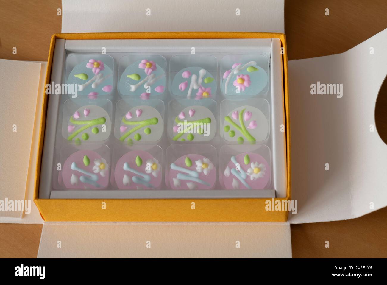 Japanese sugar confections celebrating the Spring Sakura blossoms ...