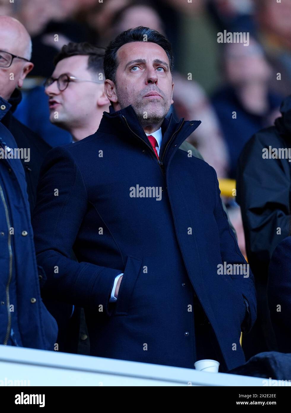 Arsenal Sporting director Edu during the Premier League match at ...