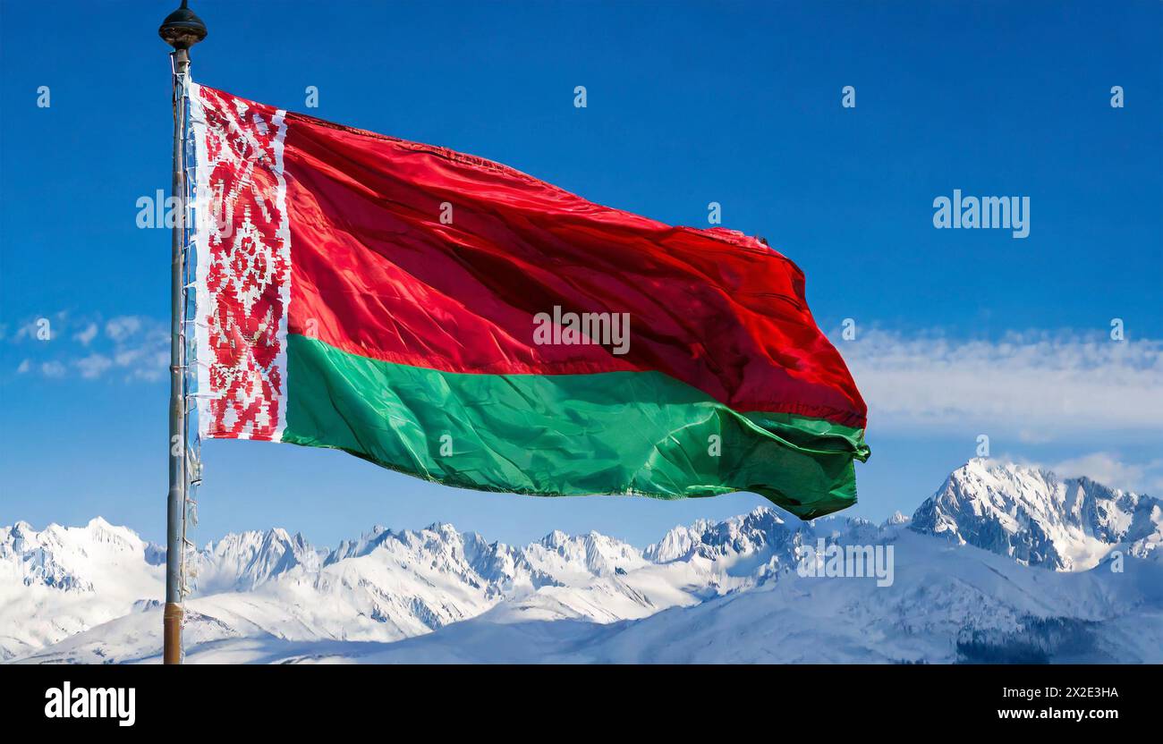 Belarus flagge hi-res stock photography and images - Alamy