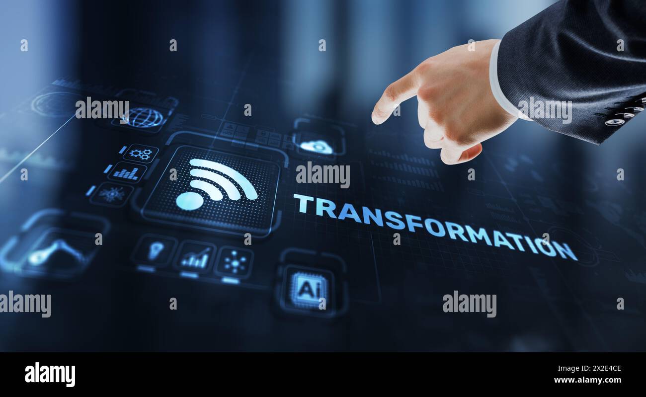 Business Digital Transformation. Future and Innovation Internet and ...