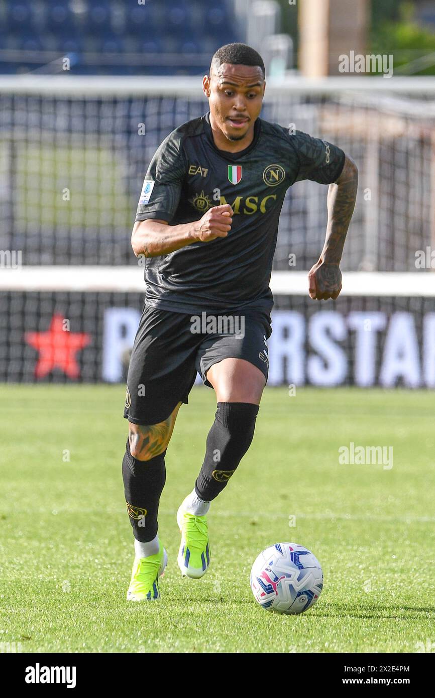 Empoli, Italy. 20th Apr, 2024. Natan (Napoli) during Empoli FC vs SSC Napoli, Italian soccer ...