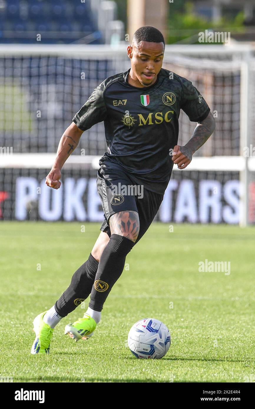 Empoli, Italy. 20th Apr, 2024. Natan (Napoli) during Empoli FC vs SSC Napoli, Italian soccer ...