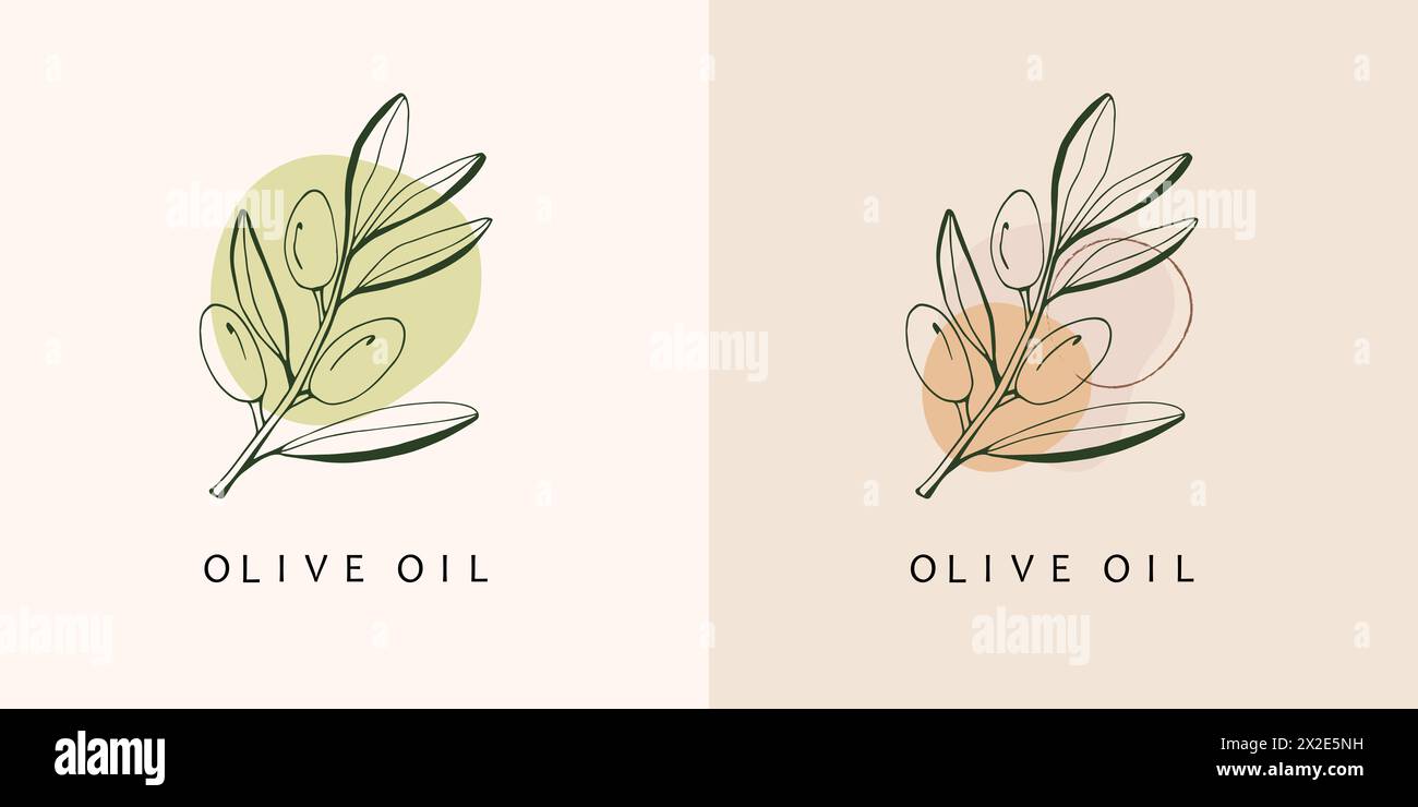 olive; oil; frond; sticker; label; branch; sign; element; product ...