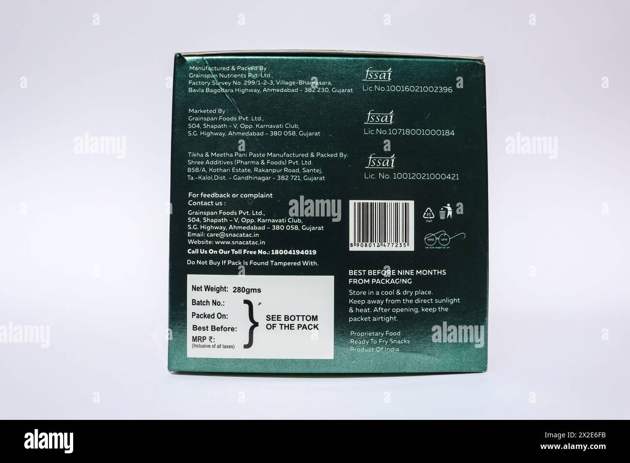 Box of 20 assorted tea bags in a box with dark green label. Green tea ...