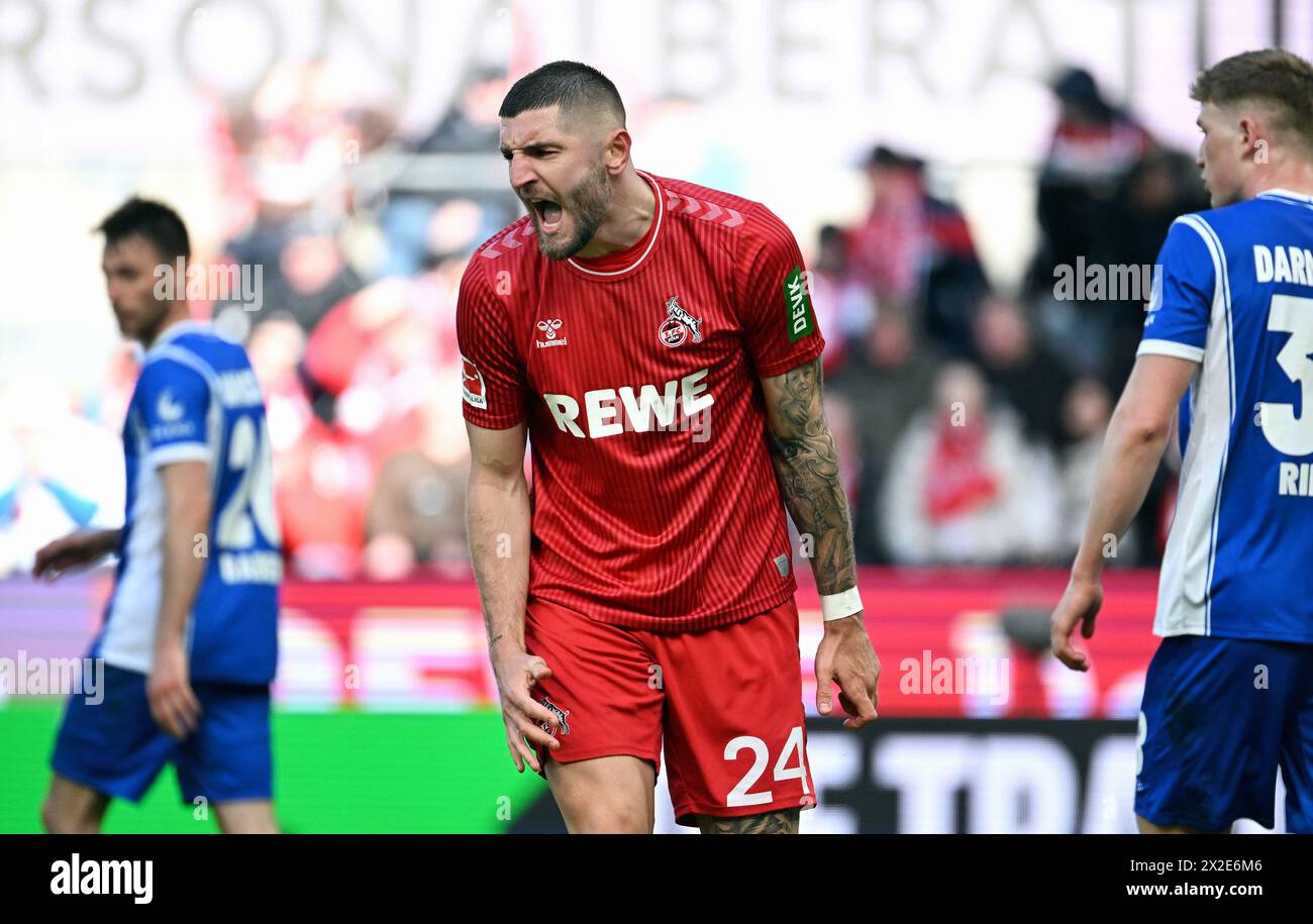 Bundesliga, Rhein Energie Stadium Cologne: 1. FC Köln vs SV Darmstadt ...